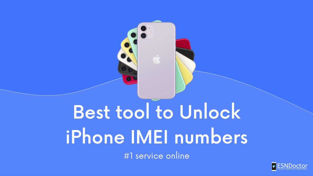 #1 Tool to Unlock iPhone IMEI Numbers for free