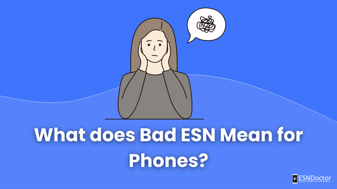What Does Bad ESN Mean and How to Fix It with The Best Tool!